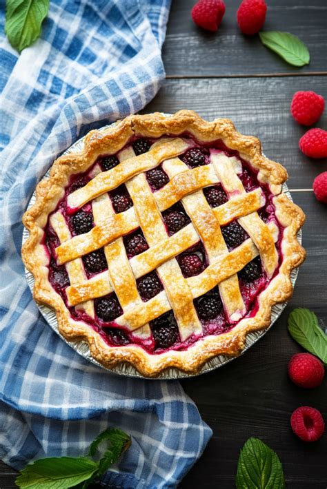 Black Raspberry Pie Recipe