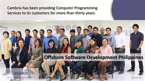 Cambria Custom Programming Ppt