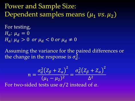 PPT Power And Sample Size PowerPoint Presentation Free Download ID 1515821