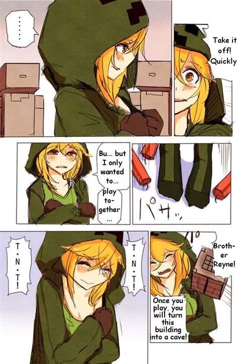 Pg 13 Minecraft Anime Minecraft Female Creeper Minecraft Creeper
