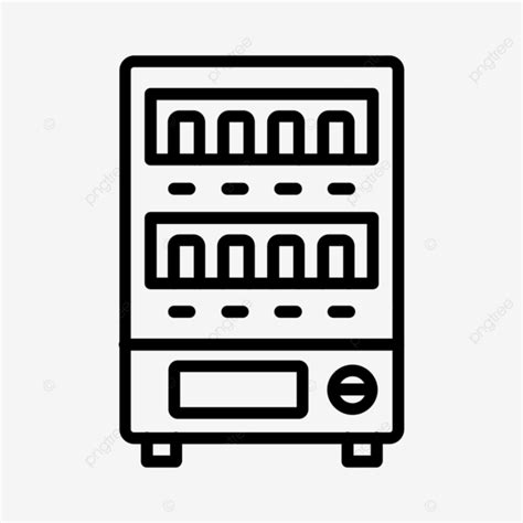 자판기 라인 아이콘 벡터 그리고 음료수 음식 Png 일러스트 및 벡터 에 대한 무료 다운로드 Pngtree