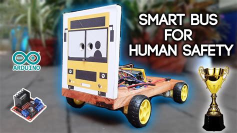 SMART BUS FOR HUMAN SAFETY Arduino Based Vehicle Accident Alert System
