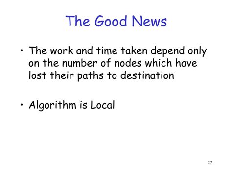 Ppt Analysis Of Link Reversal Routing Algorithms Powerpoint