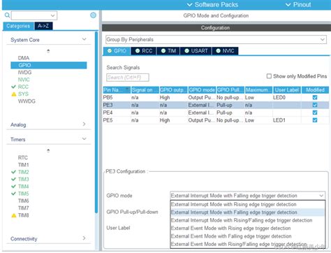 Stm32f103hal库按键中断＜笔记＞stm32f103 Hal 按键 中断 Csdn博客