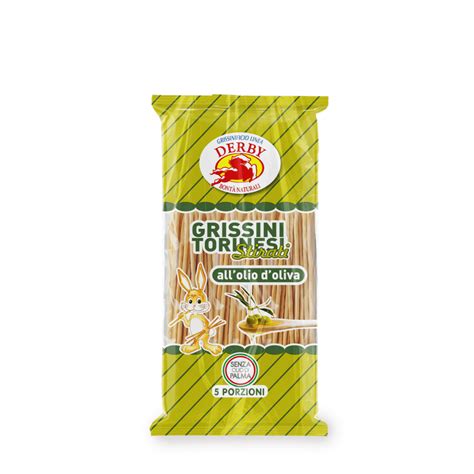 Grissini Torinesi Porzionati Grissinificio Linea Derby S R L