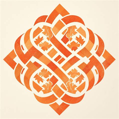 Los Telares De Seda Tejen Patrones Geométricos Complejos Vector Premium