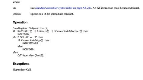 c enter hypervisor mode on armv7 through kernel module stack overflow