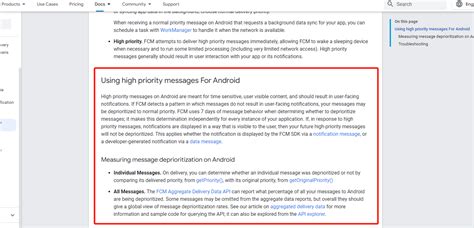 Firebase Cloud Messaging Consult About Fcm Settings And Managing