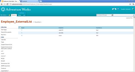 Ukreddy Sharepoint Journey Creating A Bcs External Content Type Using