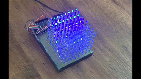 8x8x8 LED Cube YouTube