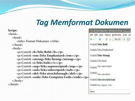 HTML Muhammad Yusuf Teknik Informatika – Universitas Trunojoyo - ppt download