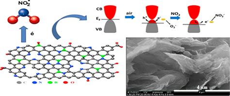 Selective No2 Gas Sensors Employing Nitrogen And Boron Doped And Codoped Reduced Graphene Oxide