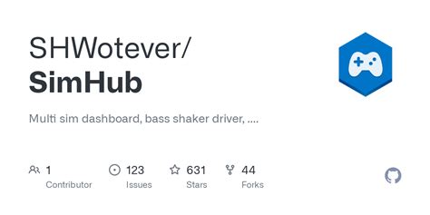 additional plugin joystick plugin · shwotever simhub wiki · github