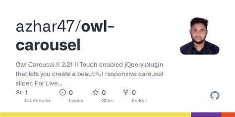 Github Azhar47owl Carousel Owl Carousel 221 Touch Enabled