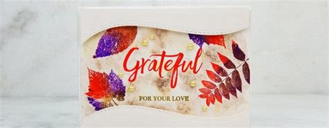 Vintage Watercolor Background With Heat Embossing Unity Blog