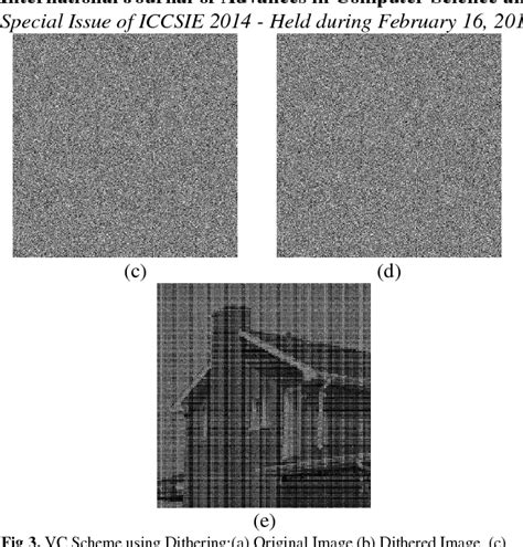 Figure From An Overview Of Visual Cryptography Schemes For Encryption Of Images Semantic Scholar