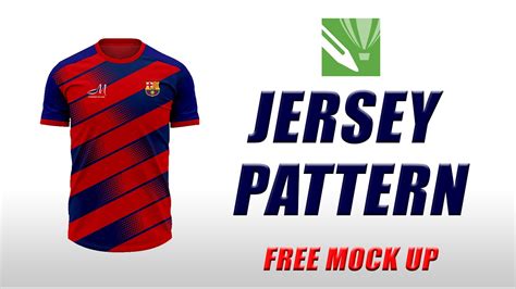 Jersey Pattern Cara Membuat Motif Jersey Dengan Coreldraw X7 Youtube