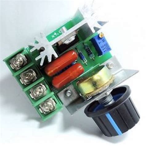 Led Driver Dimmer 2000w 220v Ac Voltage Regulator Motor Speed Controller