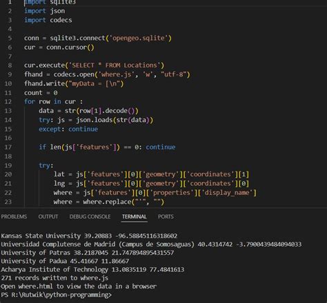 Rutwik Reddy On Linkedin Geolocation Python Gis Coding Maps
