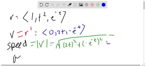 solved velocity and acceleration from position consider the following