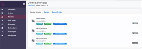 Edgex Foundry User Interface Edgex Foundry Documentation