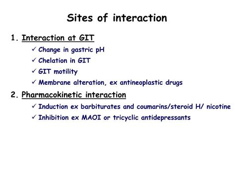 Ppt Drugdrug Interaction Powerpoint Presentation Free Download Id