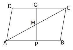 Points P And Q Have Been Taken On Opposite Sides AB And CD Respectively Of A Parallelogram ABCD