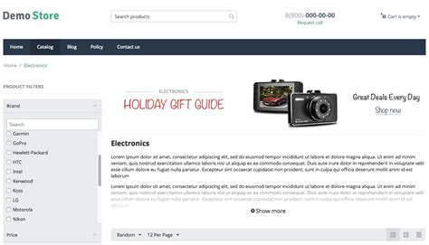 Category Layout Add On For CS Cart And Multi Vendor