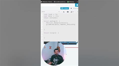 🤖porta em input pullup no arduino aula completa no canal shorts