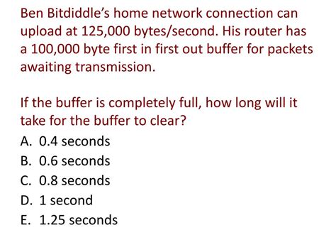 Ppt Practice Questions Congestion Control And Queuing Powerpoint Presentation Id3338983