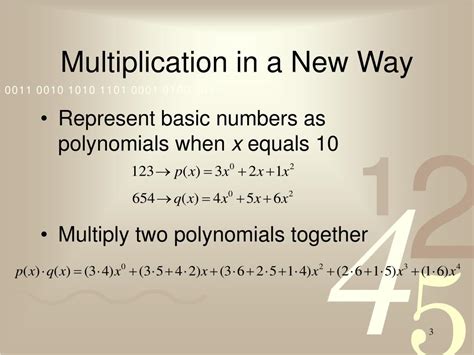 Ppt Fast Multiplication Of Large Numbers Using Fourier Techniques