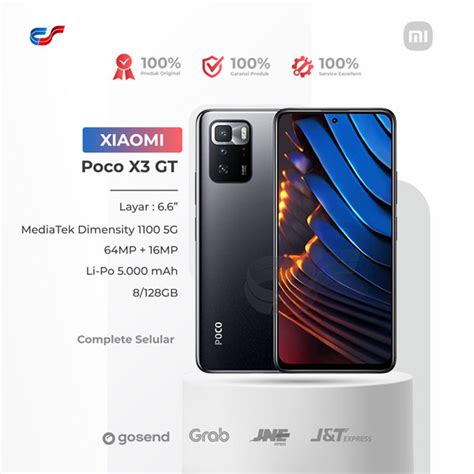 Poco X Gt Gb Mediatek Mt Z Dimensity Fast Charging W Triple Kamera