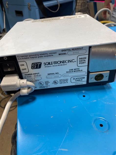 Scale Tronix 4002 Rs232 Digital Readout Scale For Sale
