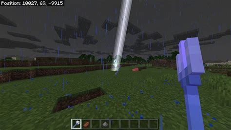 How To Summon Lightning In Minecraft