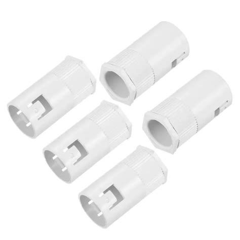 Corrugated Connector Pvc Lock Nut 20mm Hole Seal Connect Conduit Tube Pack Of 5 16 67 Picclick Au