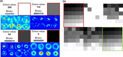 Threshold Test For 8 Bit Encoding Scheme A Four Selected Gray Scales