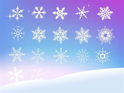 Vector Snowflake Free Vector FreeImages