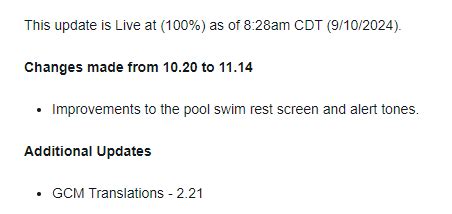 Garmin Rolls Out New Stable Update With Improvements For Several Smartwatches NotebookCheck