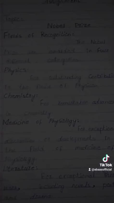 Handwriting Assignment From Me Upwork