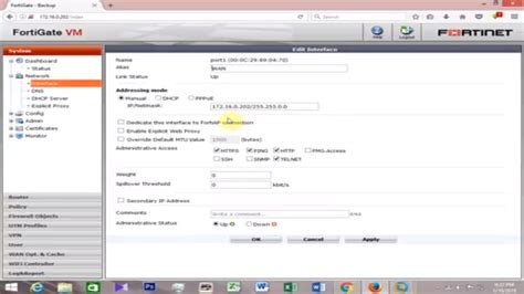 Configure Pppoe On Fortigate Firewall Part 19 Youtube