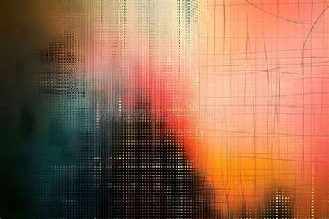 Abstract Grids And Patterns Exploring Geometric Designs With Color