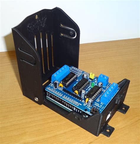 compact enclosure w pivoting cover and hardware compatible with