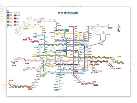 北京地铁线路图2018年最新图片素材 编号30038885 图行天下
