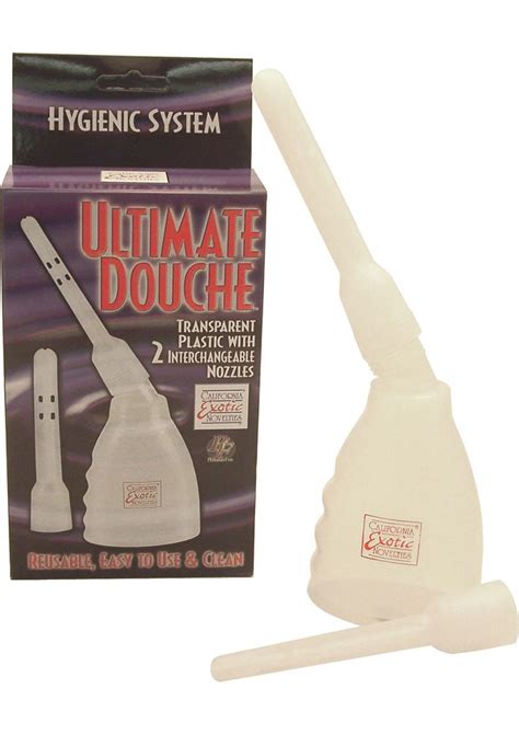 Ultimate Douche With Interchangeable Nozzles Adult Toys Com