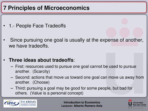 Introduction to MicroEconomics Lecturer: Alberto Romero Ania - ppt download
