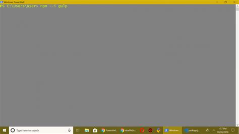 Powershell Command Text Not Appearing Stack Overflow
