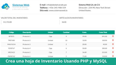 Crear Facturas De Venta Con Html Css Y Javascript Sistemas Web