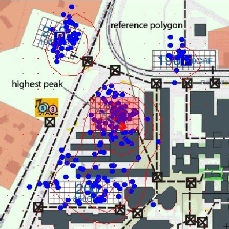 Example Of Contour Plot Used To Calculate The Clusters The Contour Download Scientific Diagram