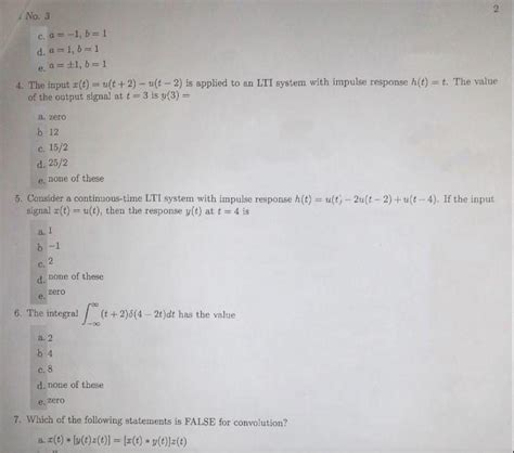 Solved C A−1b1 D A1b1 E A±1b1 4 The Input