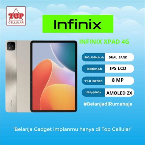 Jual INFINIX XPAD 4G 8 256 GB GARANSI RESMI Shopee Indonesia